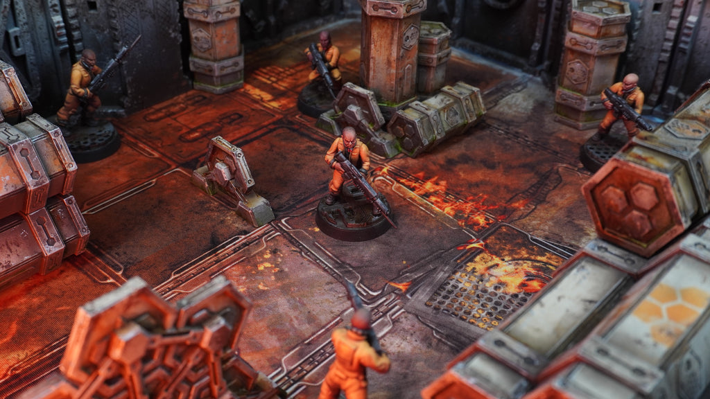 Convict Combat Official Licensed Game Mat | Skirmish Mats
