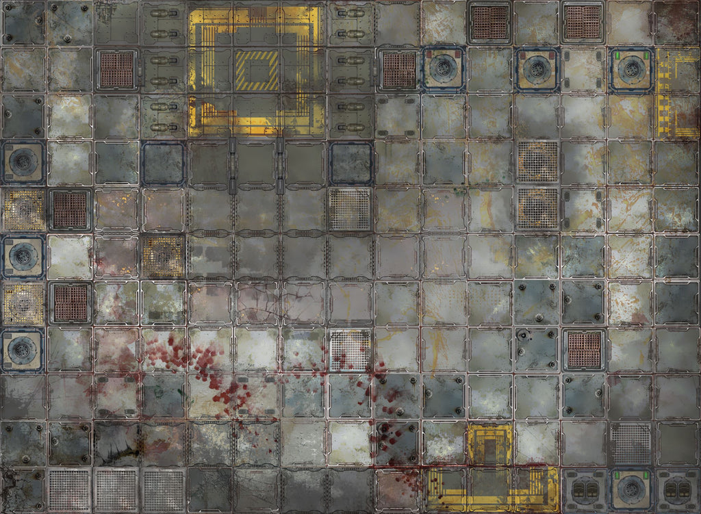 Industrial Zone Mat for Miniature Wargaming | Skirmish Mats